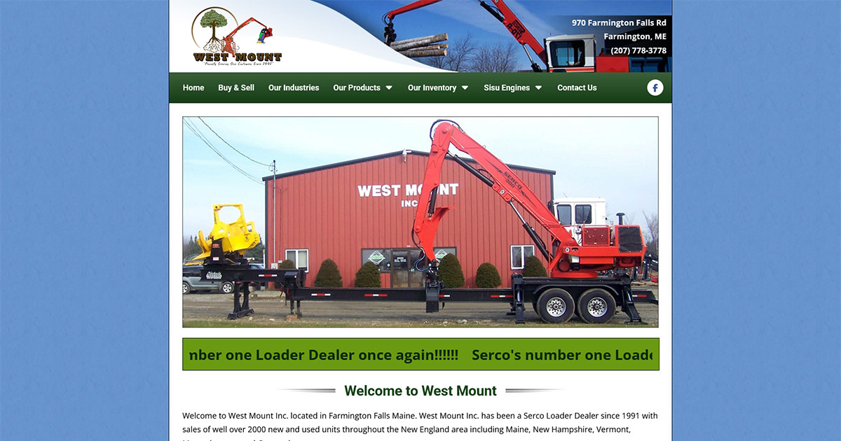 Serco 4500 Series Lightweight Knuckleboom Loader - West Mount, Inc ...